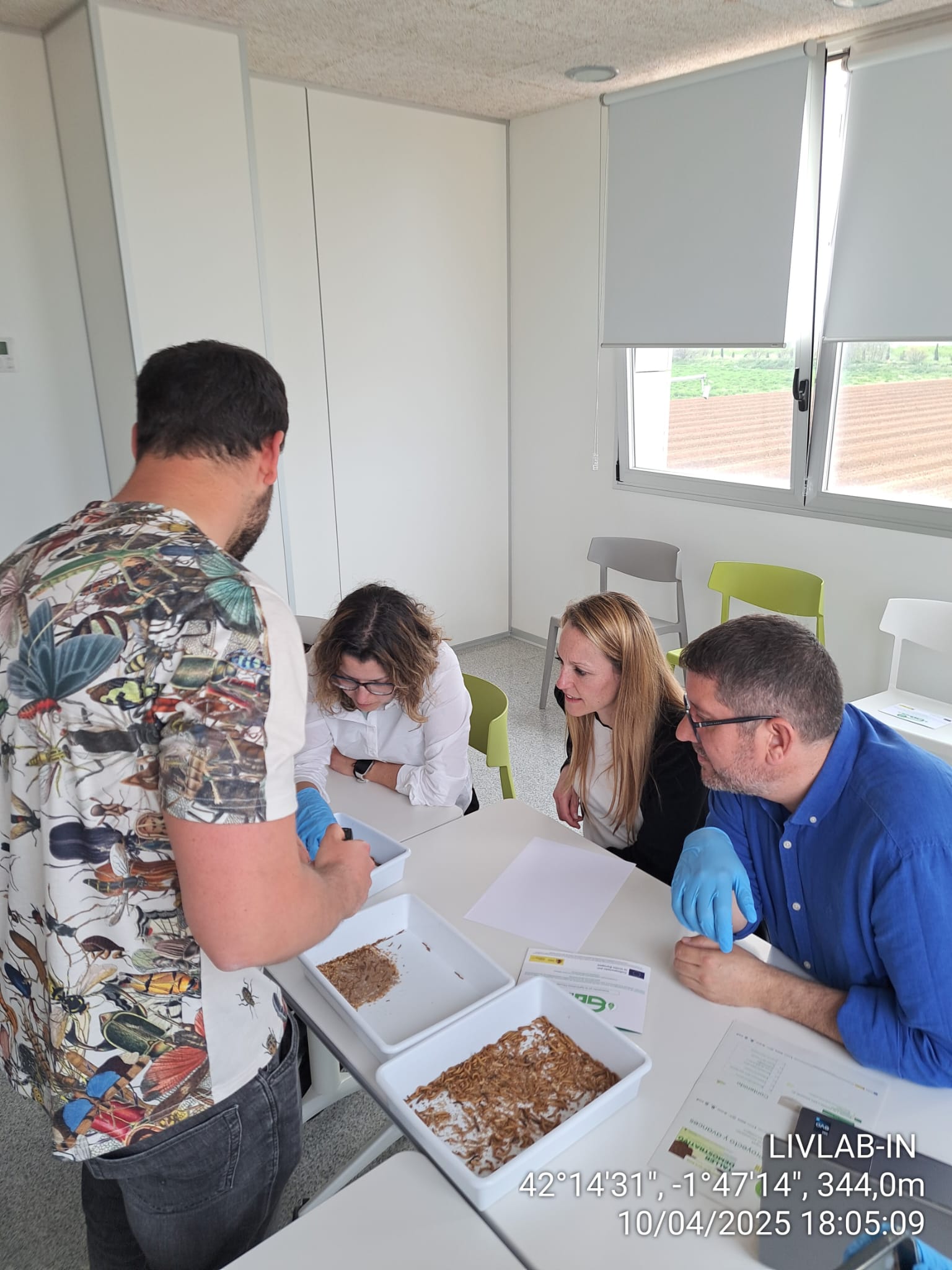 Funcionamiento de una granja de insectos: Taller demostrativo de GO ...